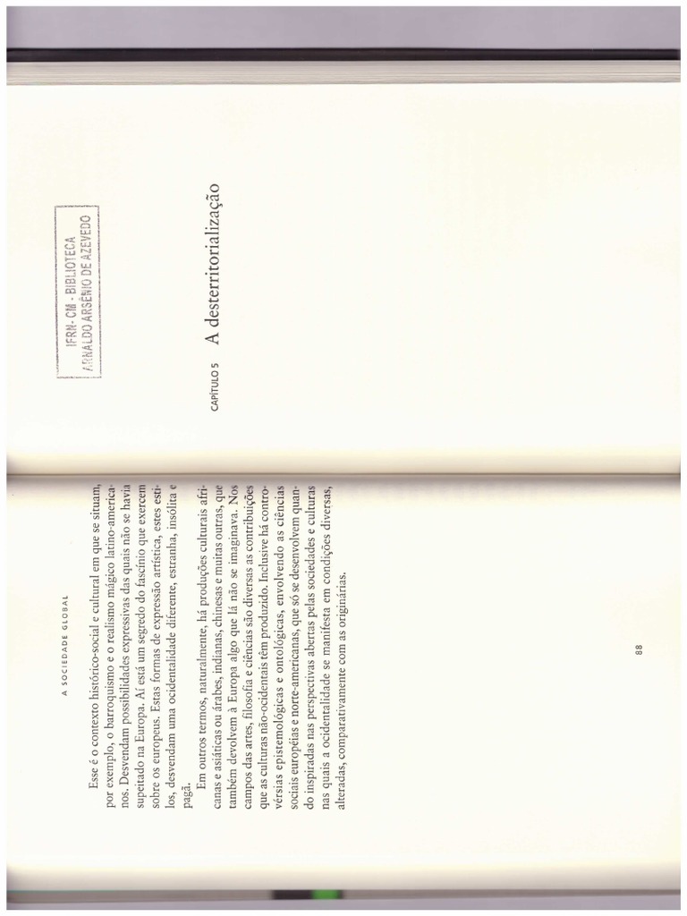 Octavio Ianni - A Sociedade Global | PDF