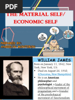 Understanding James' I-Self and Me-Self | PDF | William James | Self