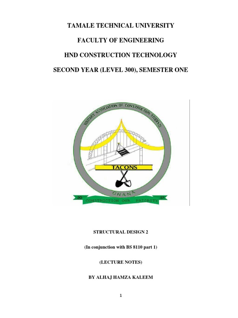 Structural Design II | PDF | Strength Of Materials | Beam (Structure)