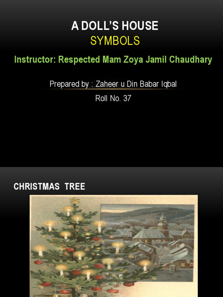 A Doll'S House: Symbols | PDF