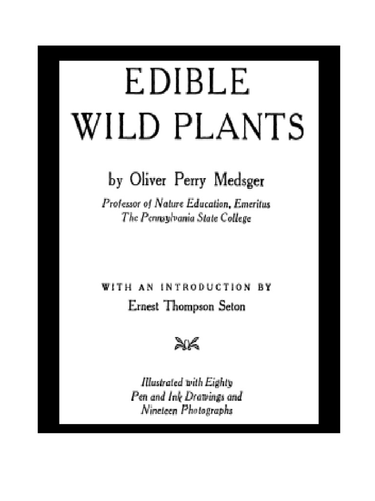 Edible Wild Plants PDF | PDF | Strawberry | Berry