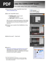 Tangix TesterPRO Exam Instructions | PDF | Test (Assessment) | Computer ...