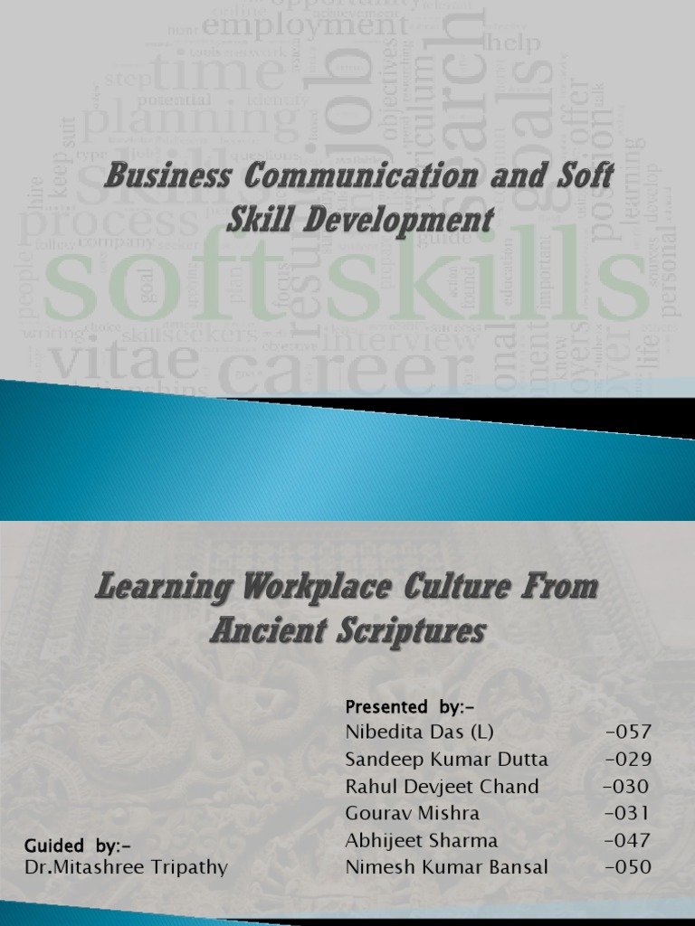Business Communication and Soft Skill Development PPT - 2 | Download ...