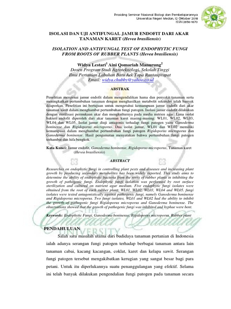 Uji Biokimia | PDF | Fungus | Organisms