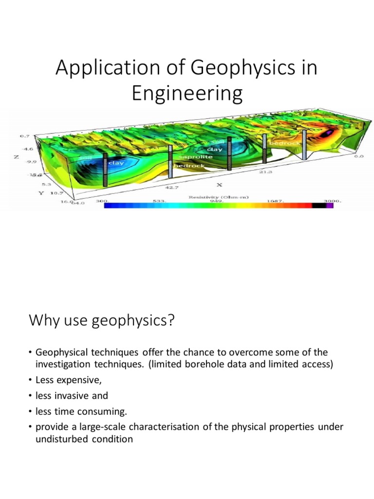 7.1 Application of Geophysics in Engineering | PDF | Geophysics ...