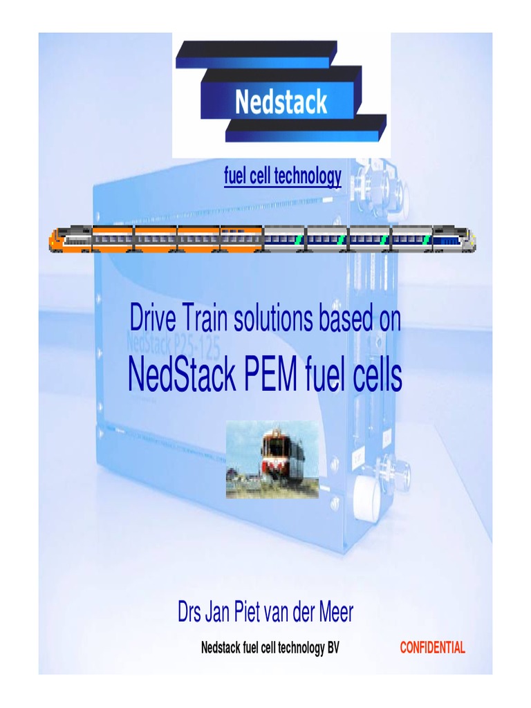 Nedstack Pem Fuel Cells: Drive Train Solutions Based On | PDF | Fuel ...