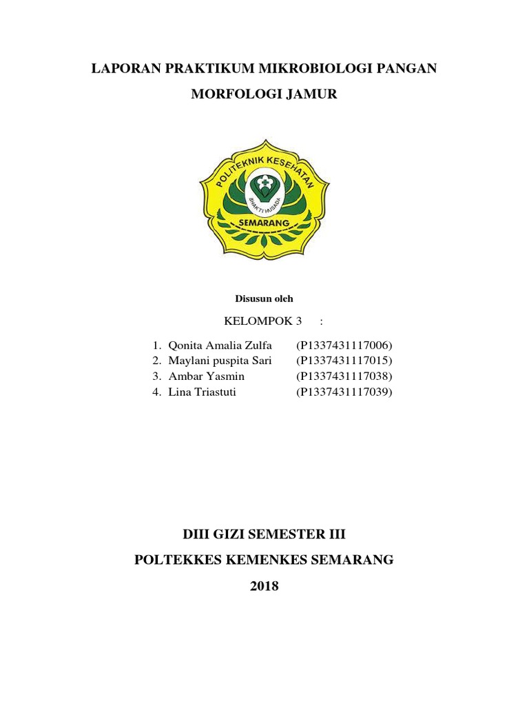 Laprak Mikro Morfologi Jamur | PDF
