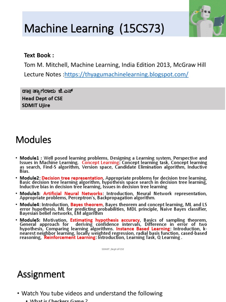ML Module1 Chapter1 | PDF | Machine Learning | Artificial Intelligence