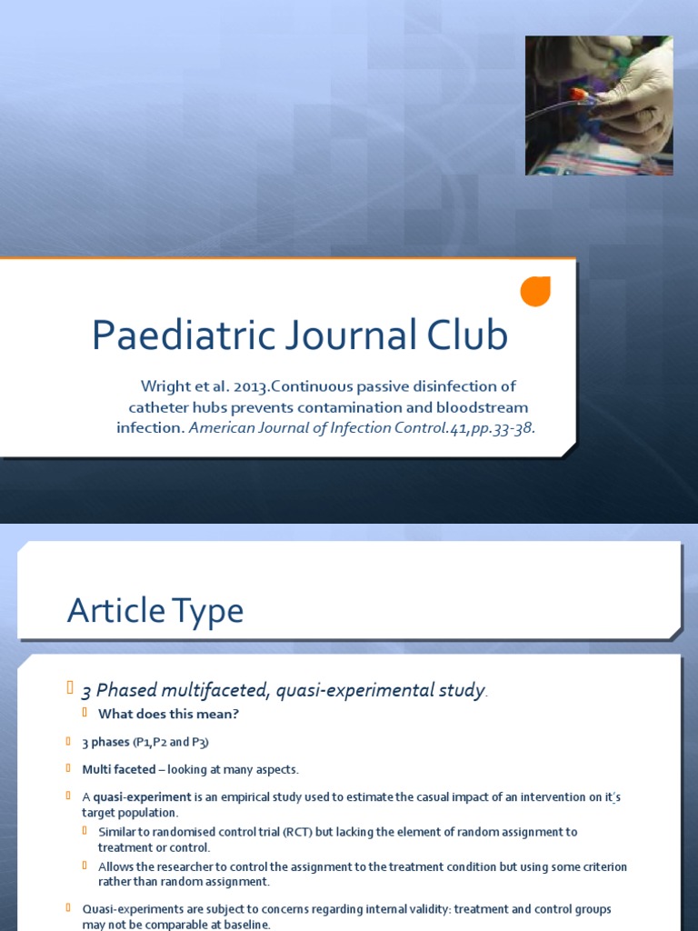 Central LIne Sepsis Presentation | PDF | Public Health | Medicine