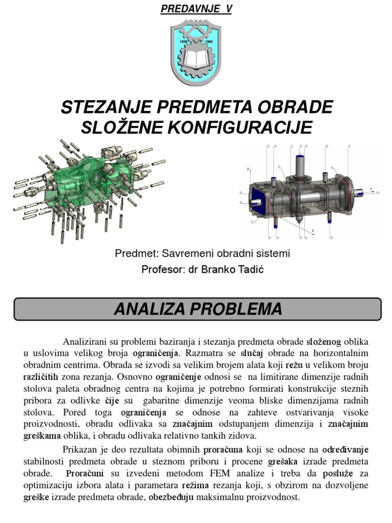 Stezanje U Masinstvu | PDF