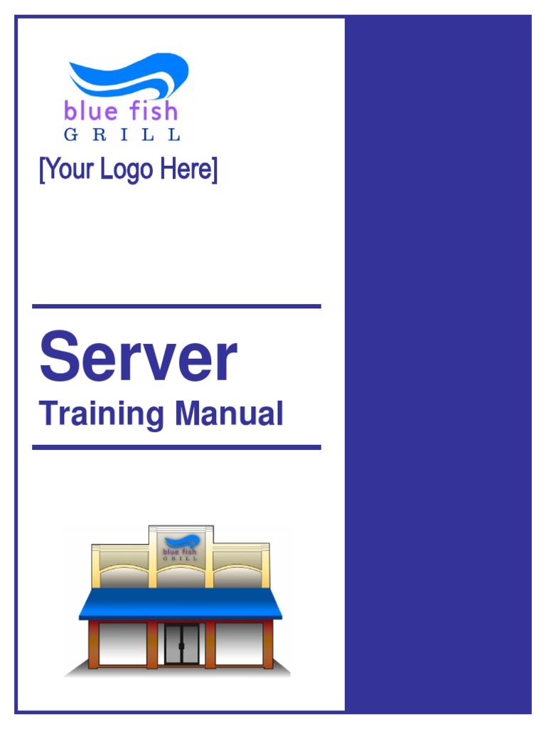 Server Training Manual Overview | PDF | Waiting Staff | Restaurants