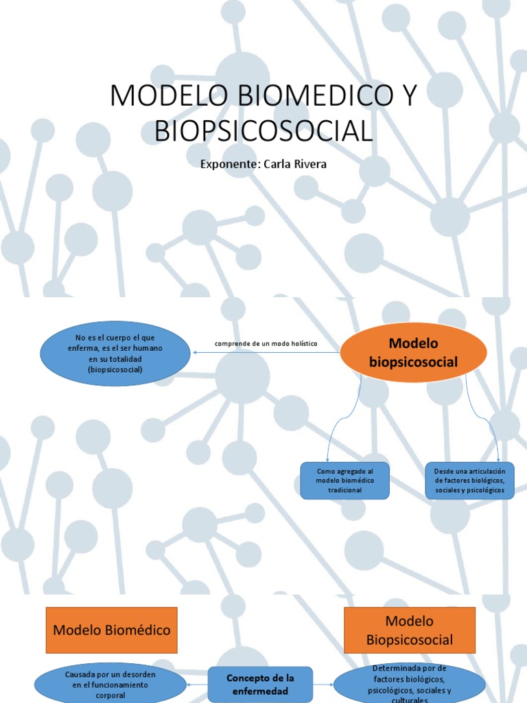 Modelo Biomedico y Biopsicosocial | PDF