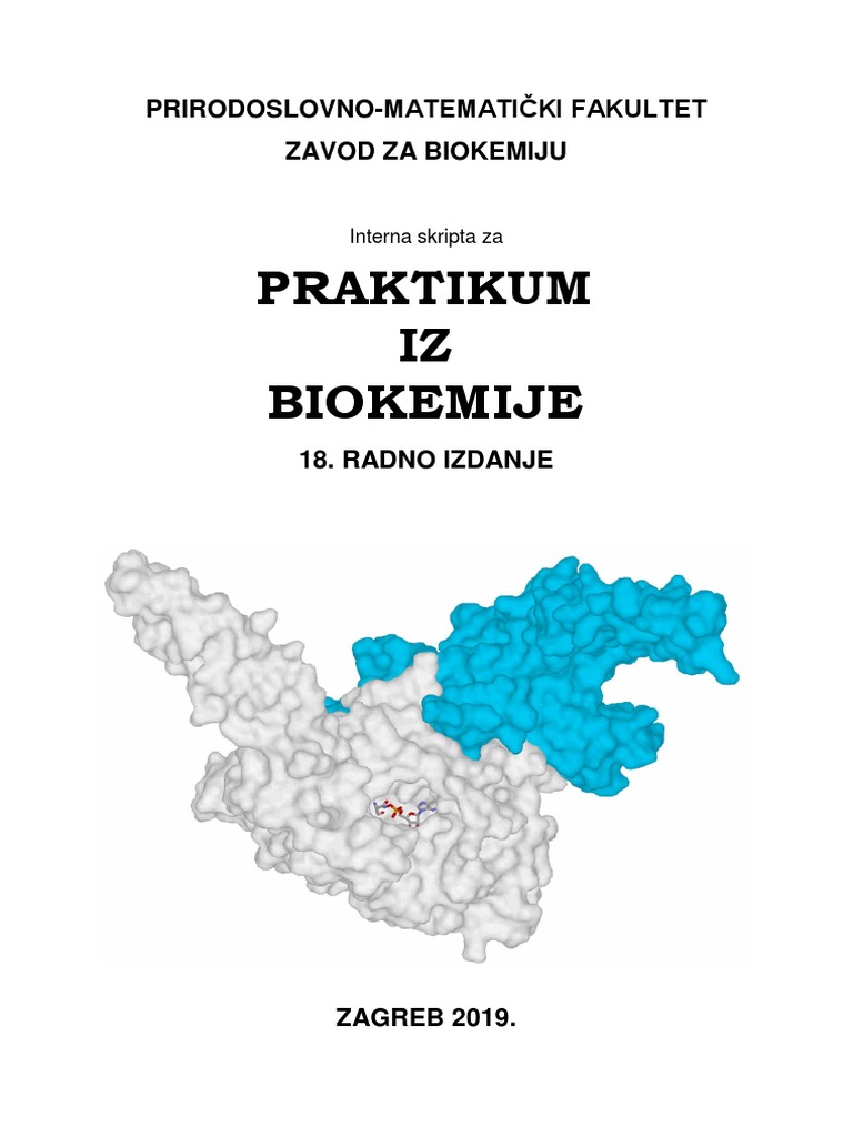 Skripta Za Praktikum Biokemije | PDF