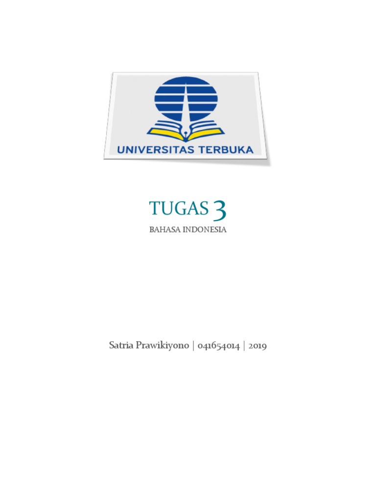 Tugas 3 Bahasa Indonesia Pdf