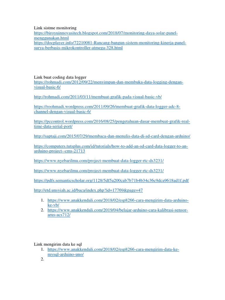 Sistem Monitoring Pdf