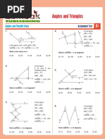High School Geometry Practice Test | PDF
