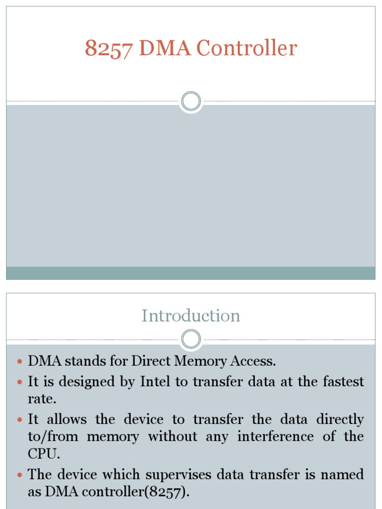8257 - Microprocessors and Microcontrollers Notes | PDF | Computer Data ...