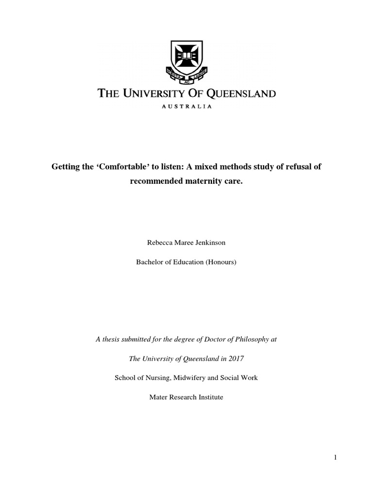 Thesis | PDF | Childbirth | Midwifery