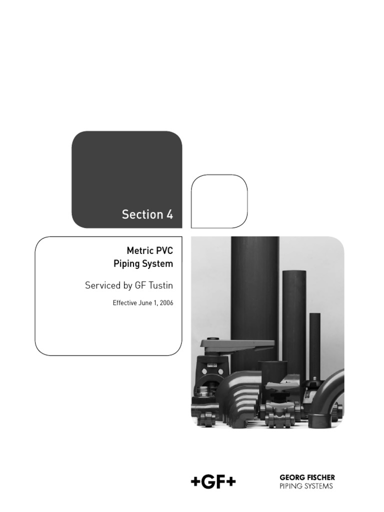 Metric PVC Piping System | PDF | Pipe (Fluid Conveyance) | Home Appliance