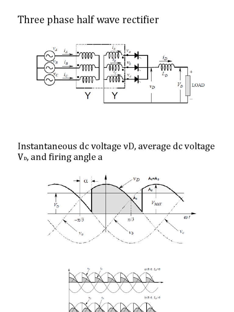 Three Phase Rectifiers | PDF