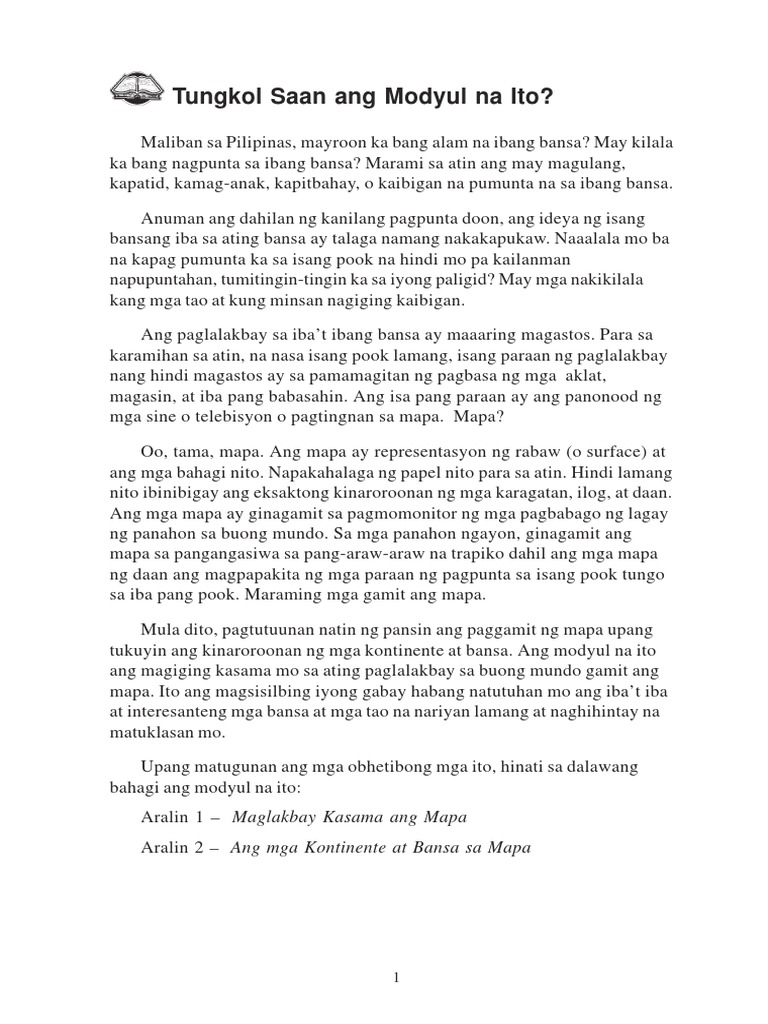 Ang Mundo Ayon Sa Mapa | PDF