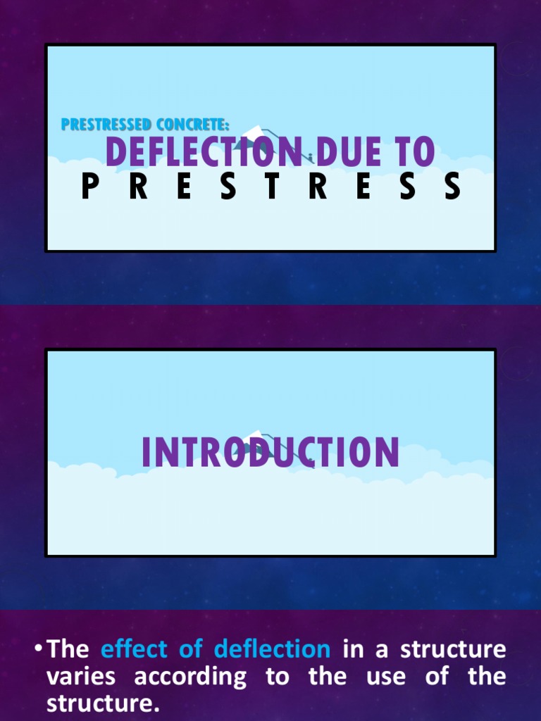 Deflection Due To Prestress | PDF | Beam (Structure) | Fracture