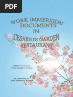 My 10-Day Work Immerssion Sample Journal | PDF