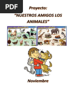 Proyecto Explorando El Mundo Animal | PDF | Aprendizaje | Vertebrados