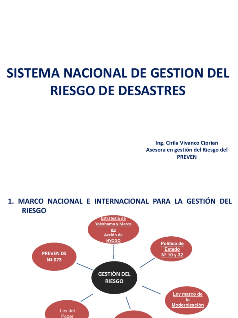 Presentacion-Sinagerd 0 PDF | PDF | Planificación | Gobierno