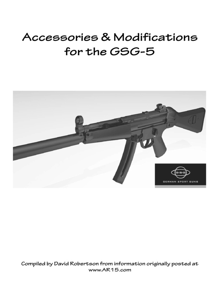 GSG-5 Accessories & Modifications | PDF | Nut (Hardware) | Screw