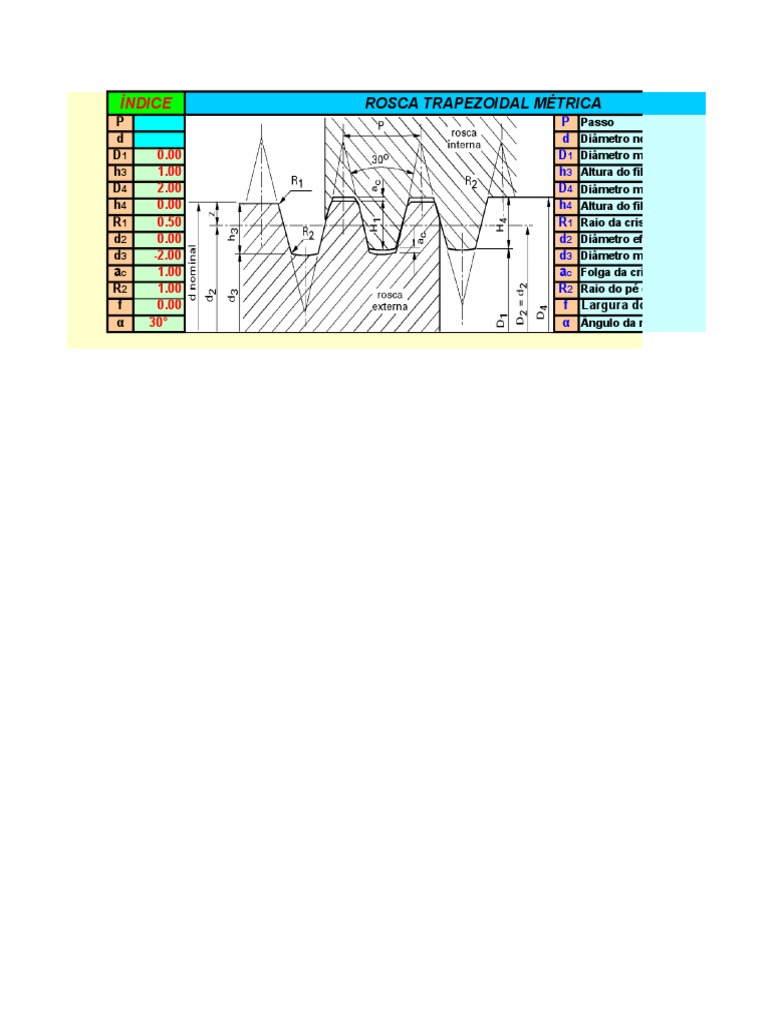 37 Rosca Trapezoidal | PDF