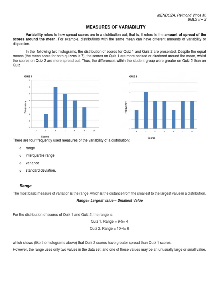 Biostats Research Work | Download Free PDF | Variance | Standard Deviation