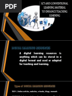 Conventional Learning Materials | PDF