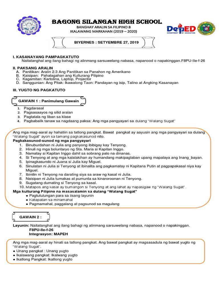 New LP Sa Filipino | PDF