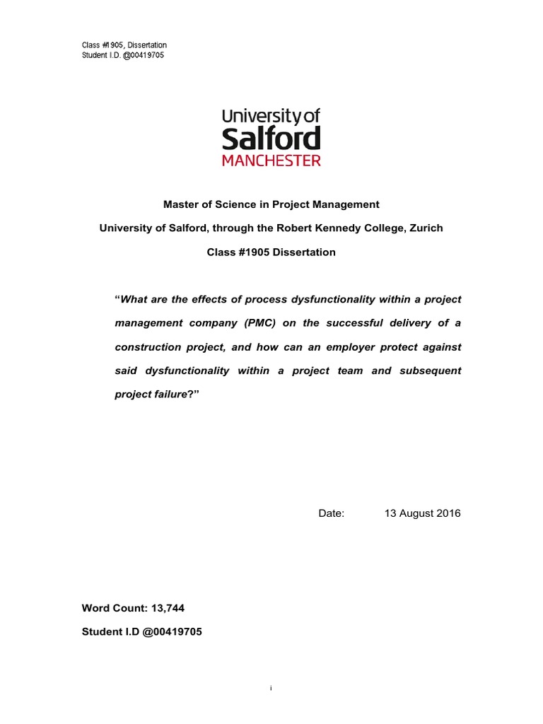 Jerry Fitzgerald Dissertation Final | PDF | Leadership | Deviance ...