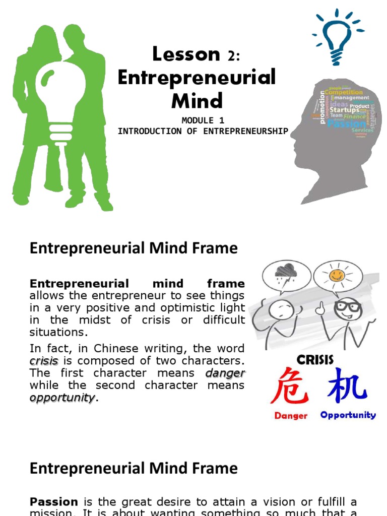 Entrep Mind PDF | PDF | Entrepreneurship | Mind