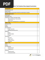 Toronto Clinical Neuropathy Score Guide | PDF | Peripheral Neuropathy ...