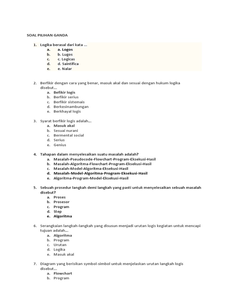 SOAL Pas SIMKOMDIG | PDF