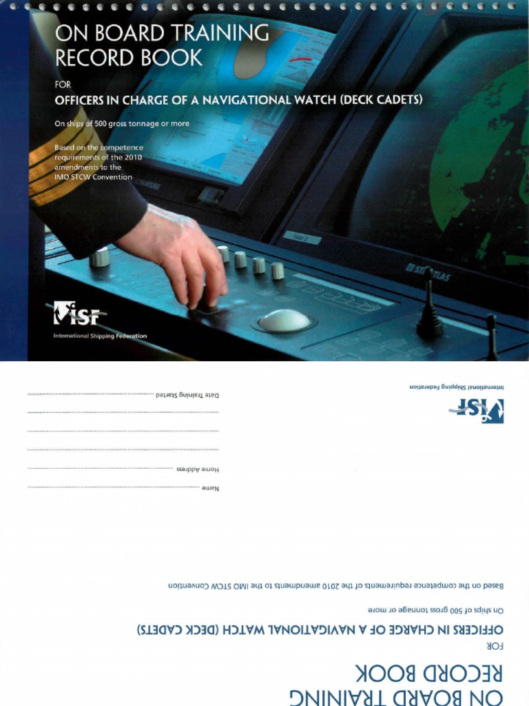 Training record book