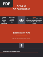 Final Exam Art 1 TEST | PDF | Color | Vision