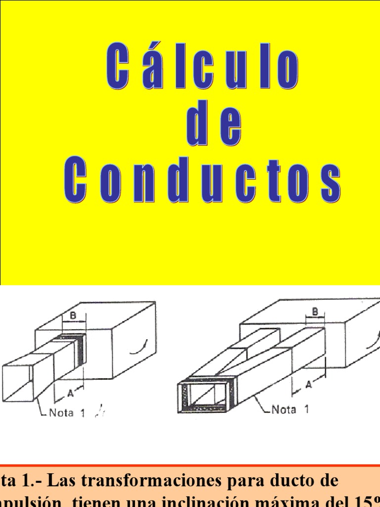 Cálculo Y Diseño De Ductos De A C Pdf Física Física Aplicada E