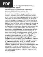 Tula para Sa Pasko | PDF