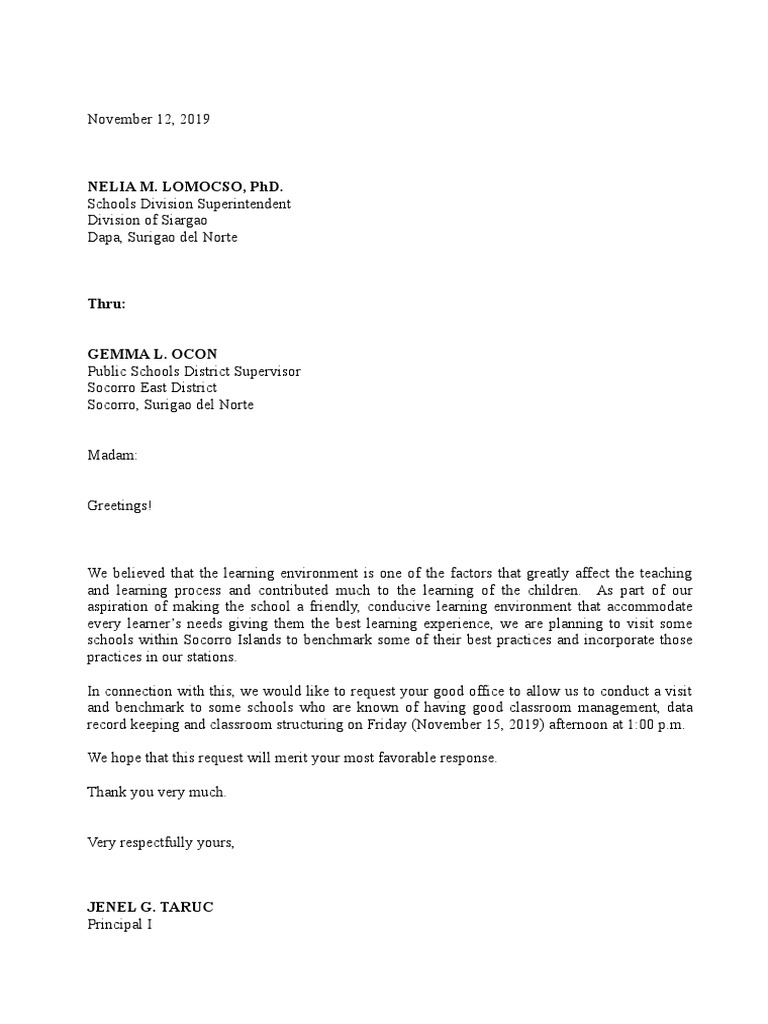 Letter Intent - Benchmark | PDF