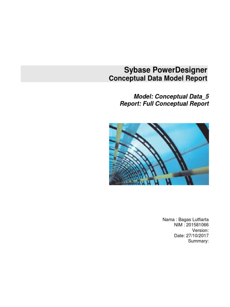 List Conceptual Report | Download Free PDF | Data Model | Computer Data