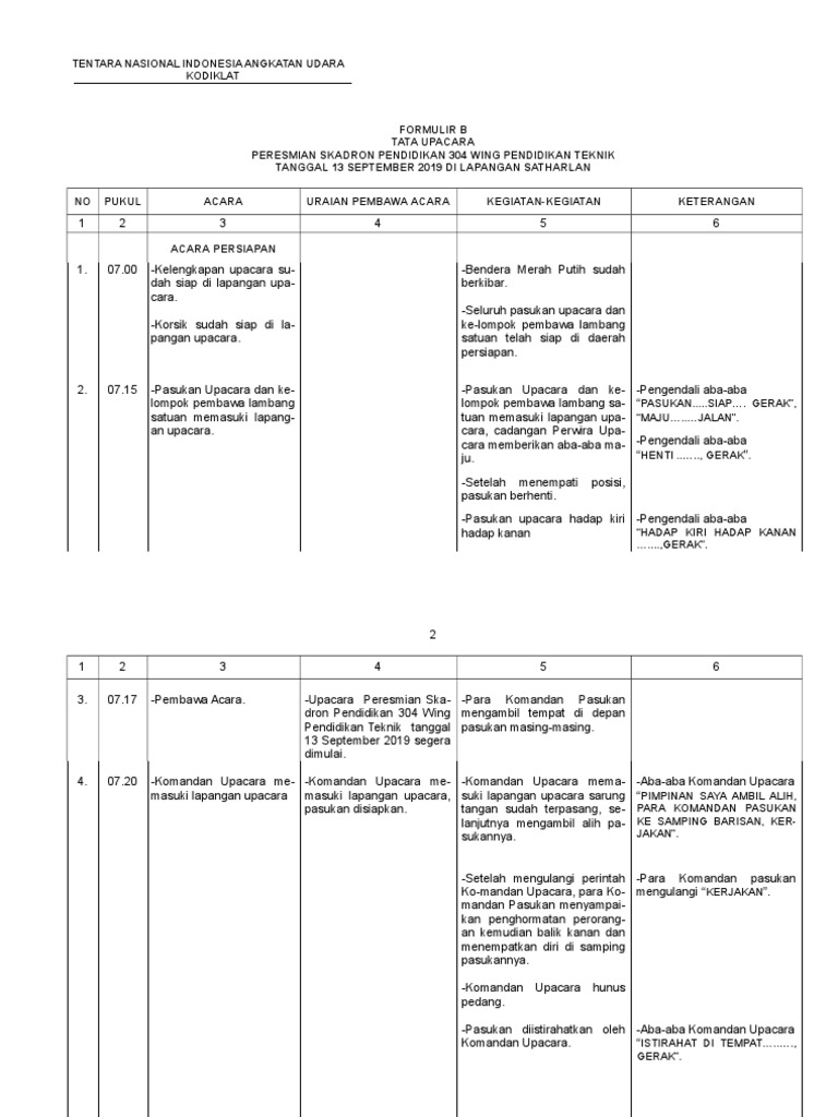Formulir B Lapangan Pdf