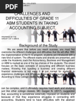 Difficulties of Grade 12 Abm Students Towards Fundamentals of ...