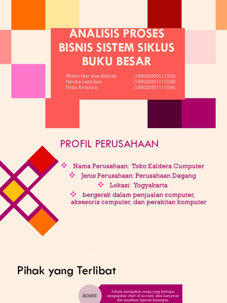 Analisis Proses Bisnis Sistem Siklus General Ledger | PDF