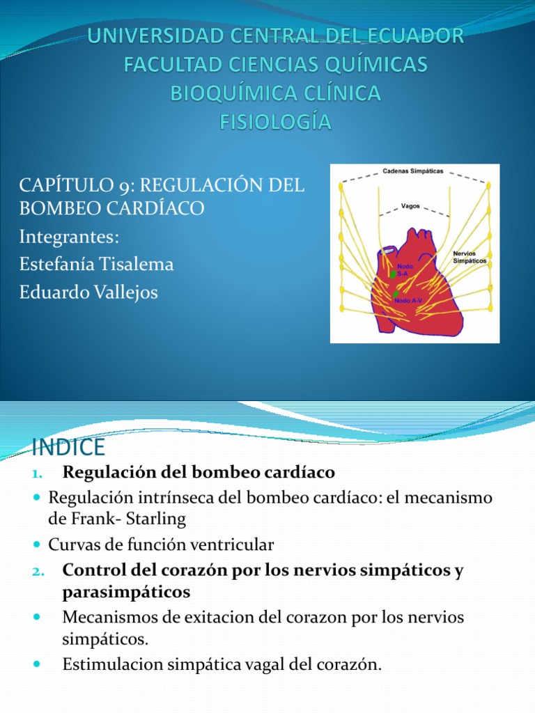 CAPITULO 9 Bombeo Cardiaco | PDF | Corazón | Órgano (anatomía)