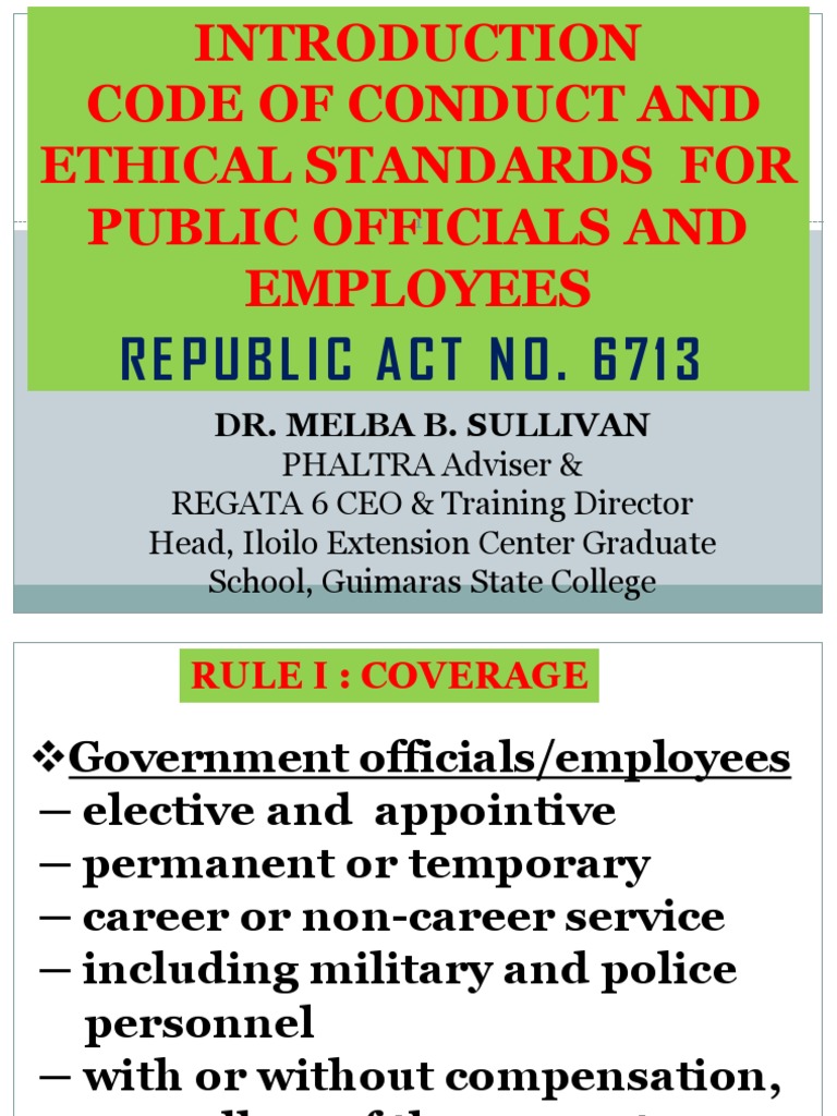 Code of Conduct | PDF | Board Of Directors | Fine (Penalty)