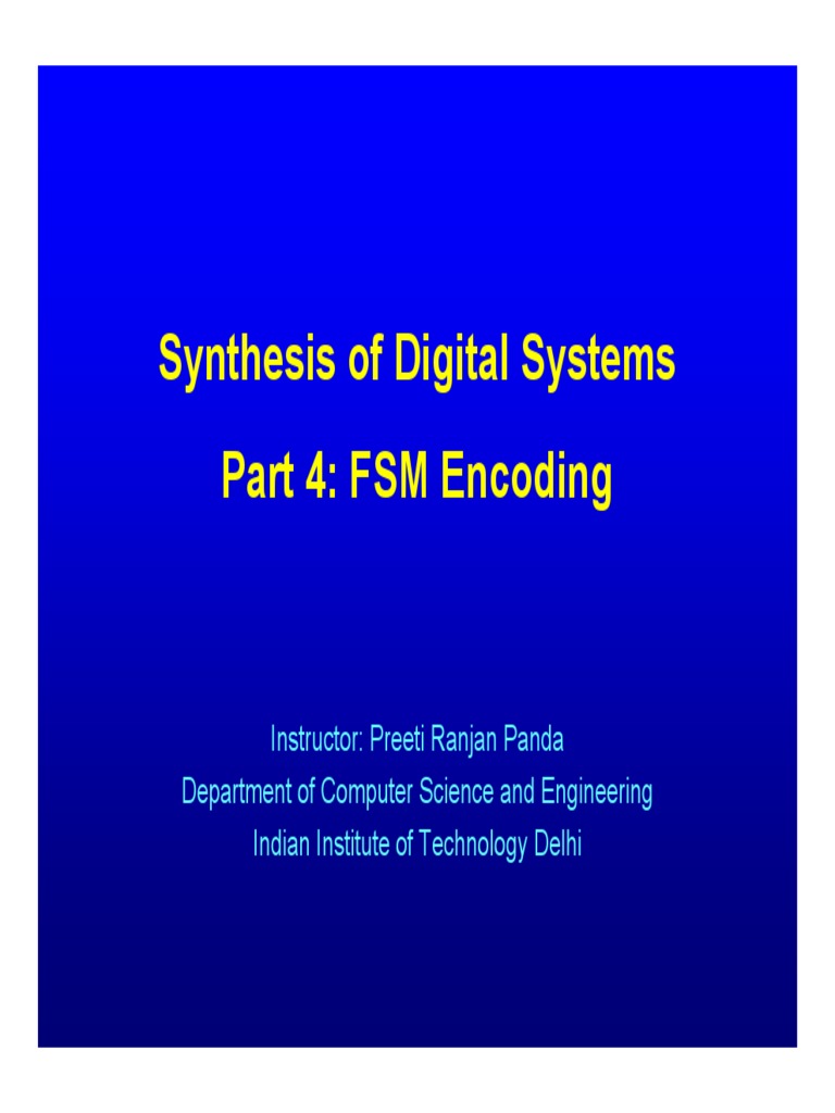 04 FSM Encoding | PDF | Vertex (Graph Theory) | Combinatorics